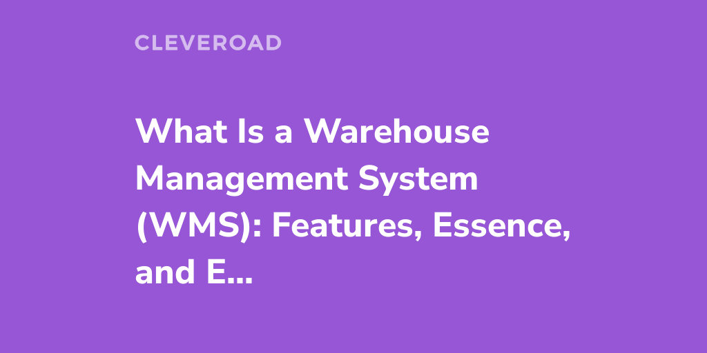 What is a Warehouse Management System (WMS): Full Overview