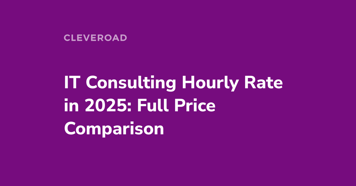 IT Consulting Rates per Hour By Country and Specialization