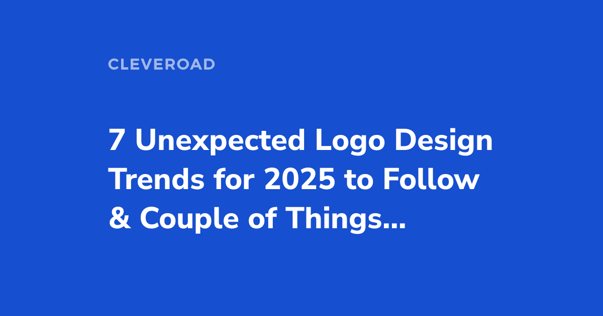 Discover Top Logo Design Trends to Watch For in 2025