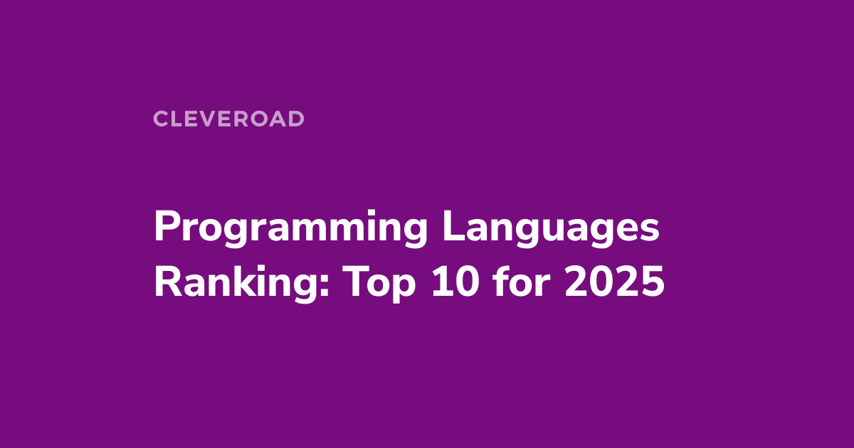 Most Popular Programming Languages for 2025