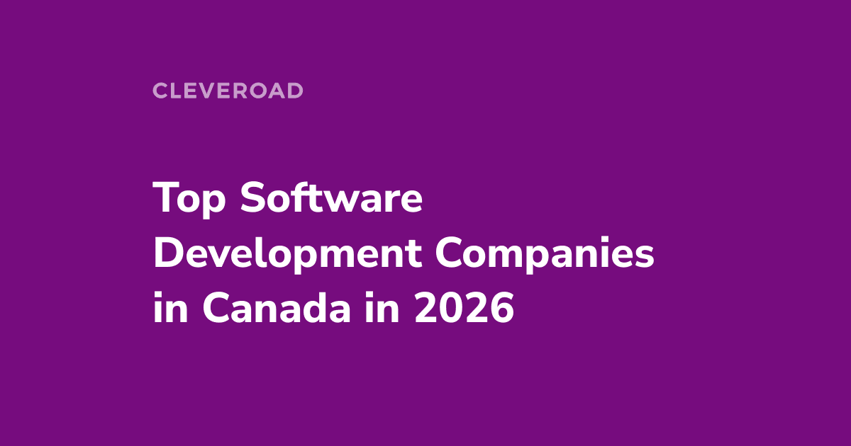 Top Software Development Companies in Canada in 2026