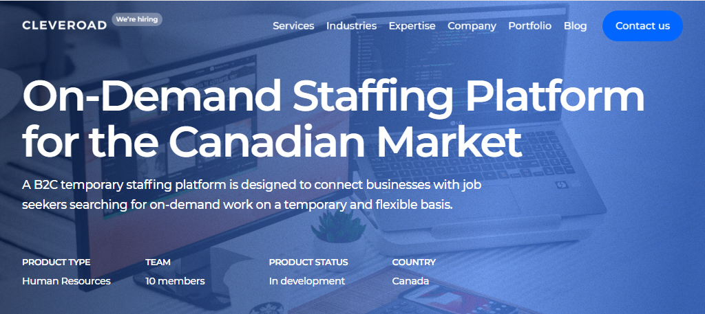Success Story: On-Demand Staffing Platform