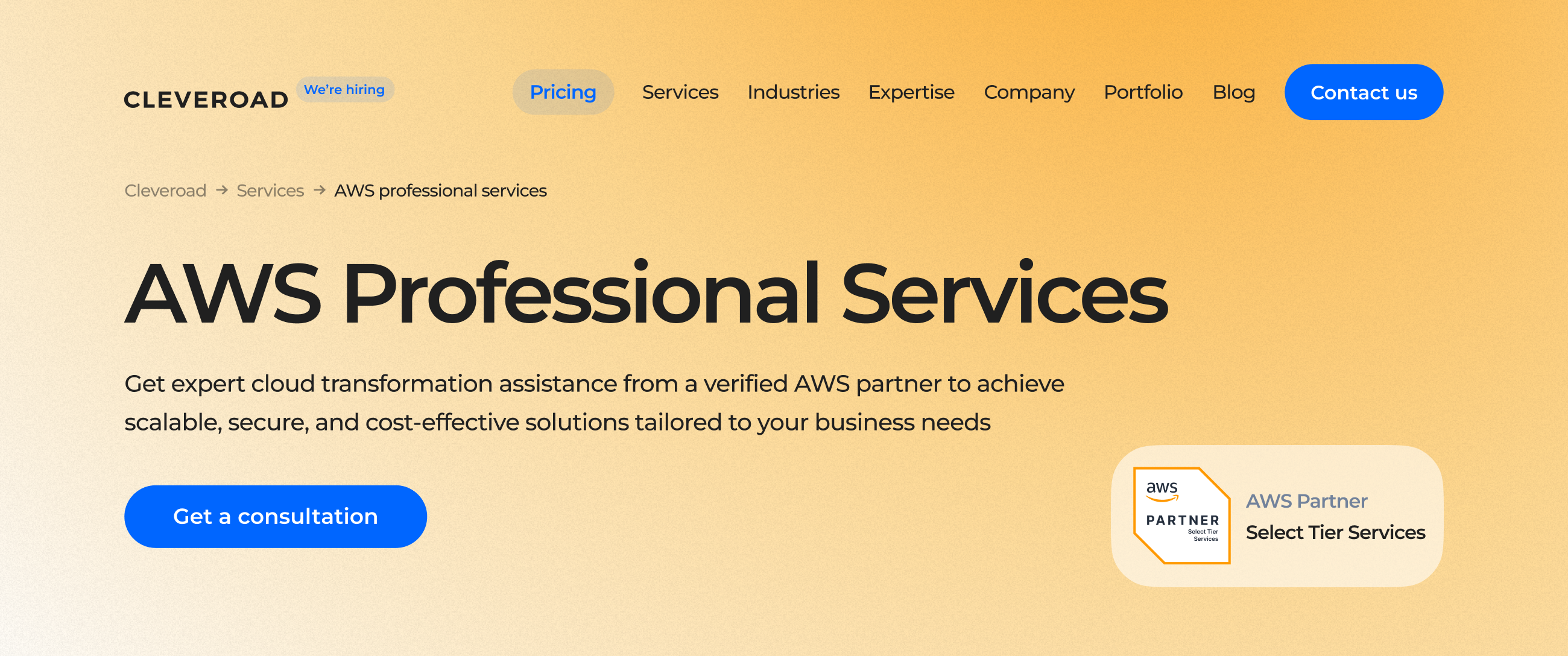 AWS Development Services | Cleveroad