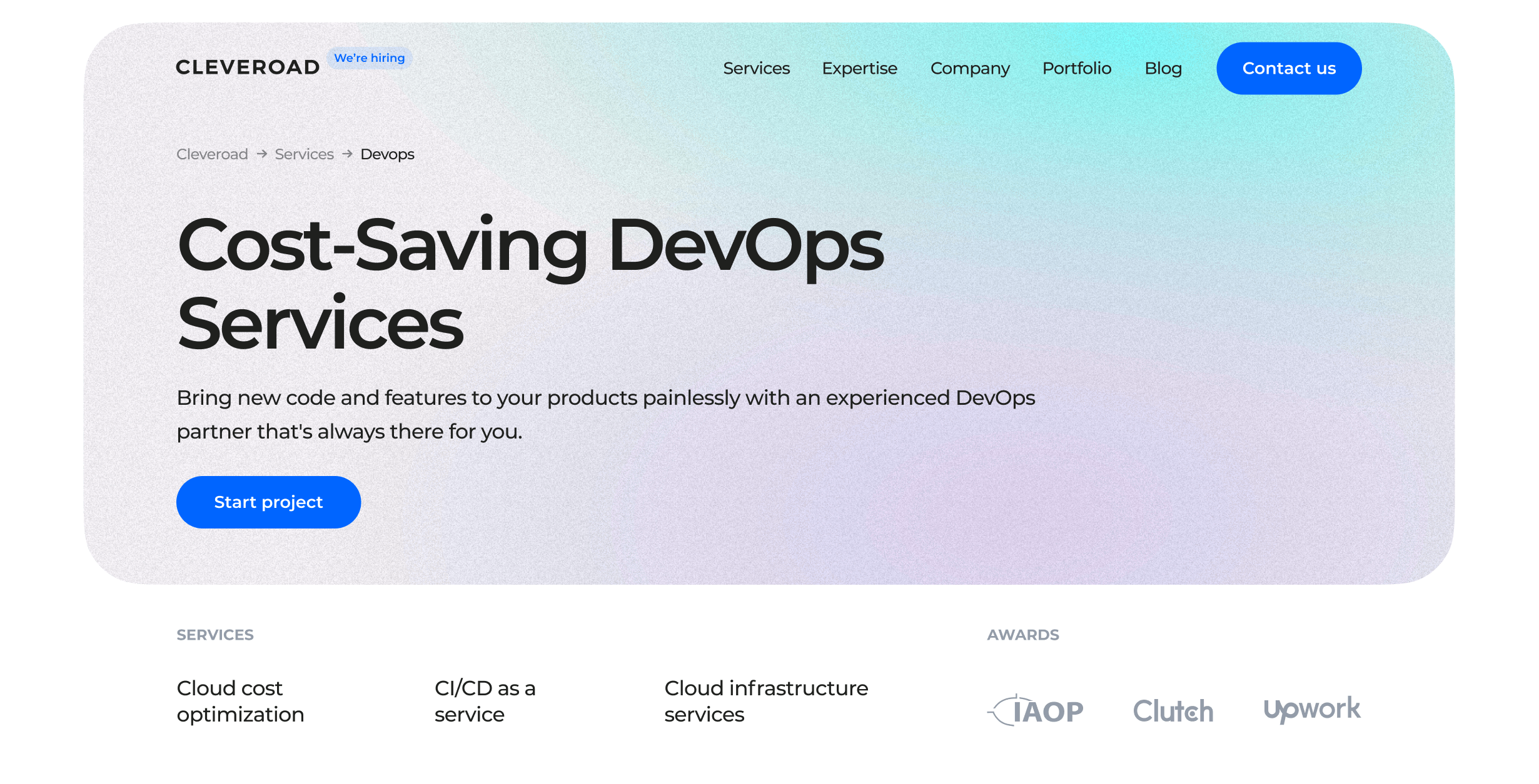 DevOps services for enterprises and startups | Cleveroad