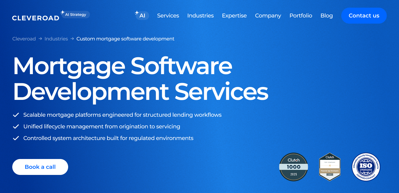 Custom Mortgage Software Development Services | Cleveroad
