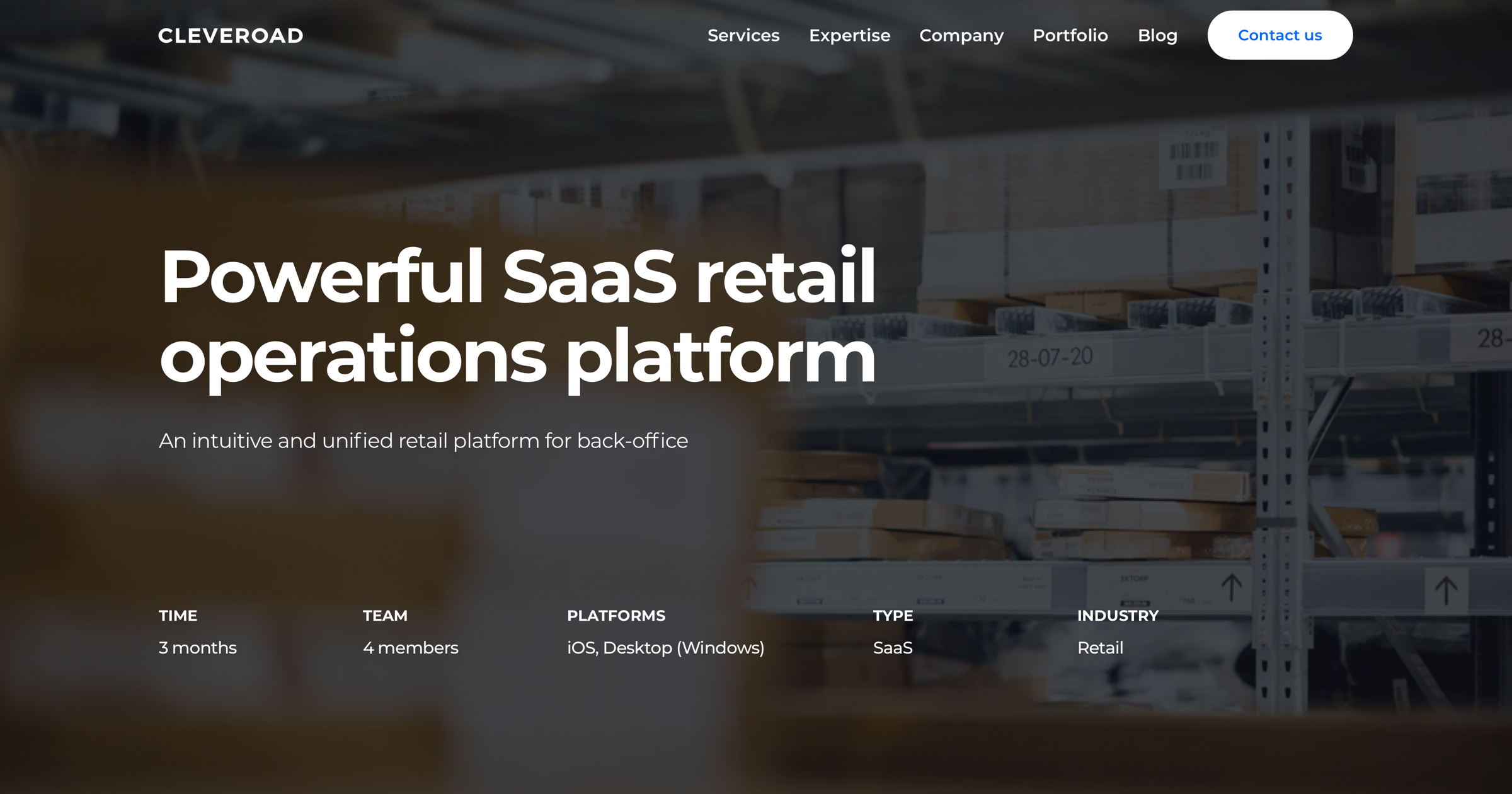 Powerful SaaS solution for retail | RetailOps