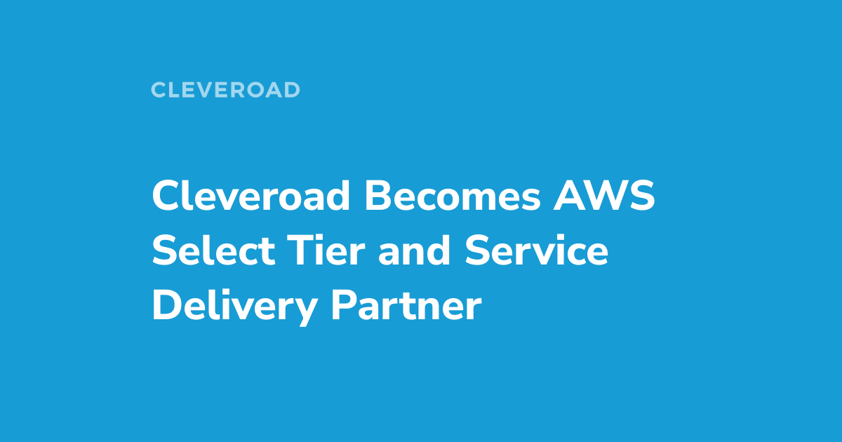Cleveroad Got AWS Select Tier and Service Delivery Partnership