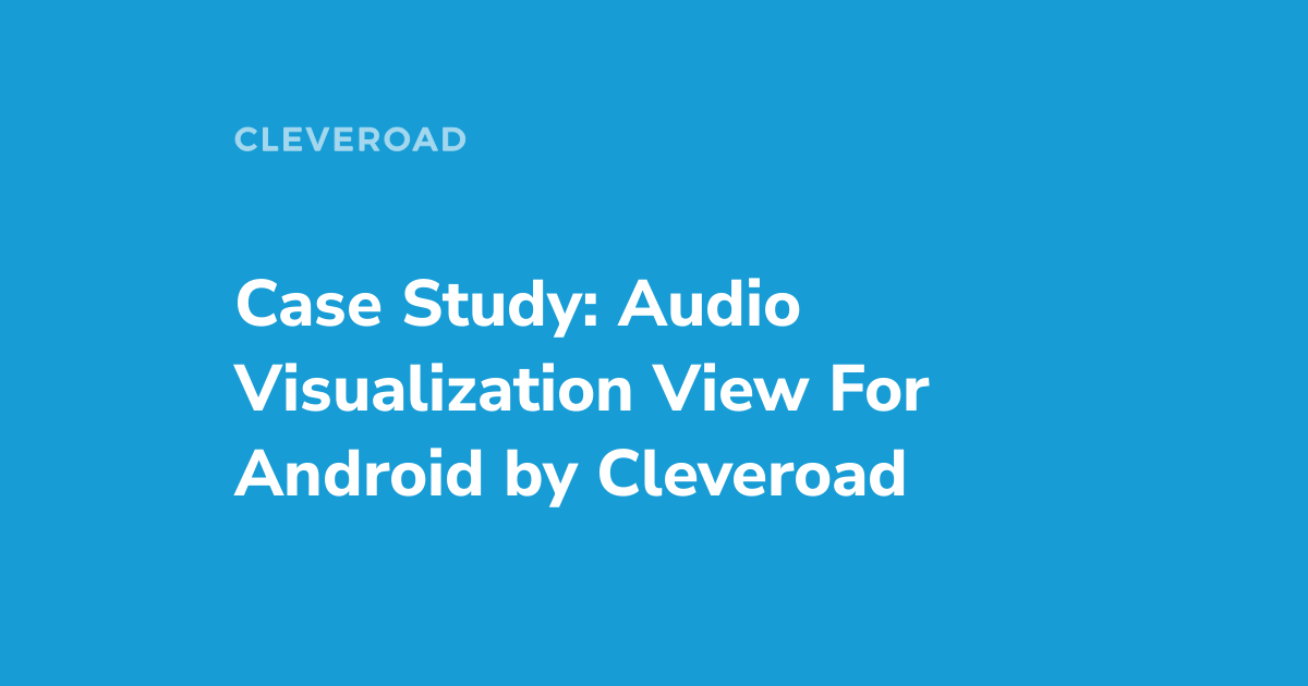 Audio Visualization View Library For Android Platform