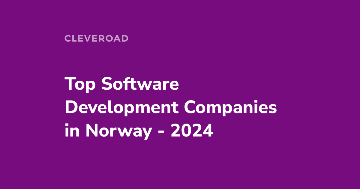 Top Software Development Companies in Norway