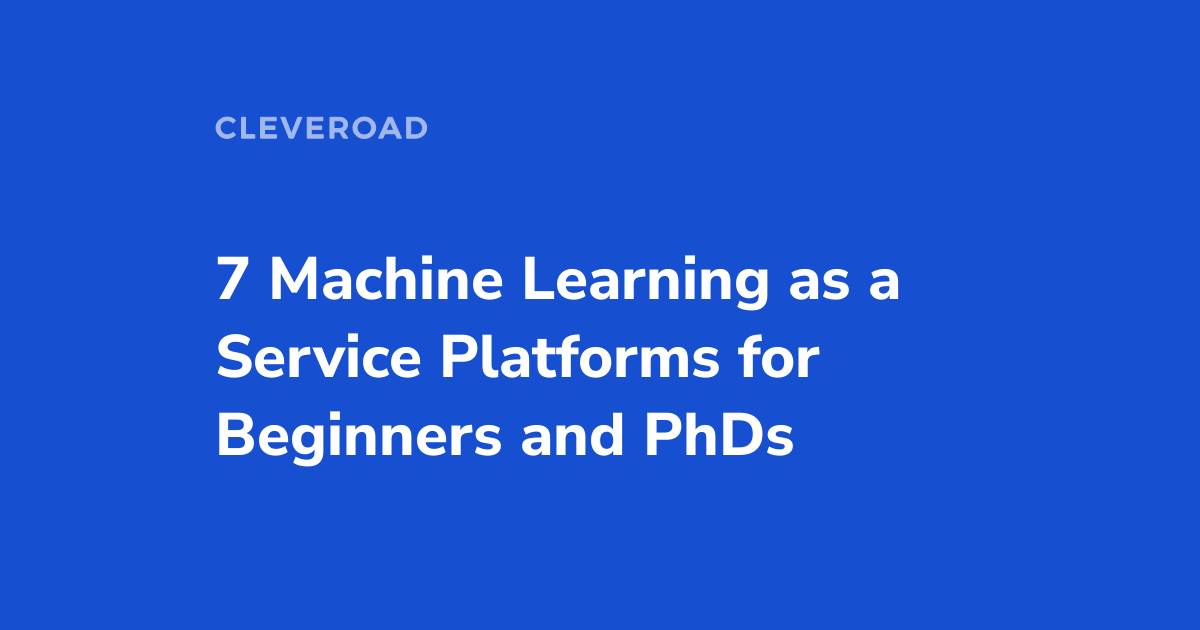 Mlaas: Machine Learning as a Service Solutions for Your Code