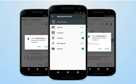 What should you know about the security applications in Android?