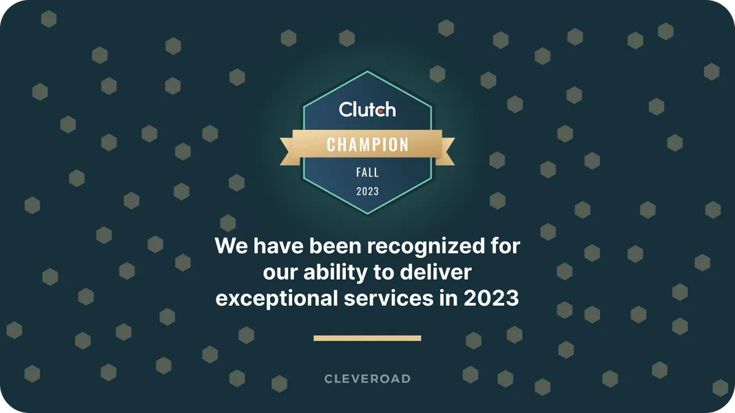 Cleveroad Is Named One of the 2023 Fall Clutch Champions