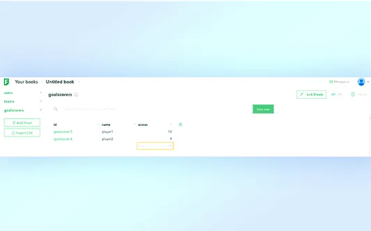 Integration of Fieldbook Service with Node.js