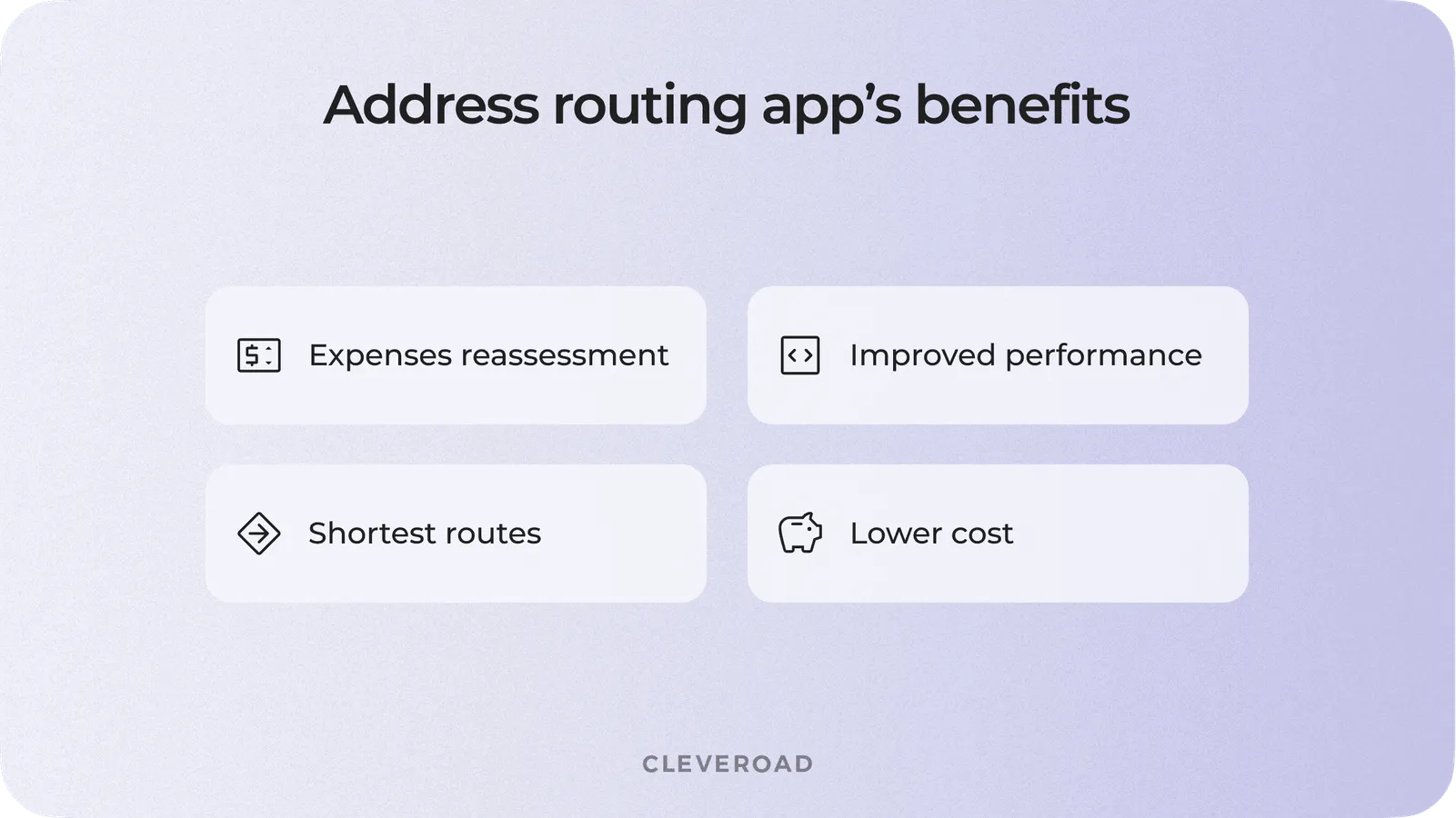 Route Optimization App: Usage and Implementation Experience