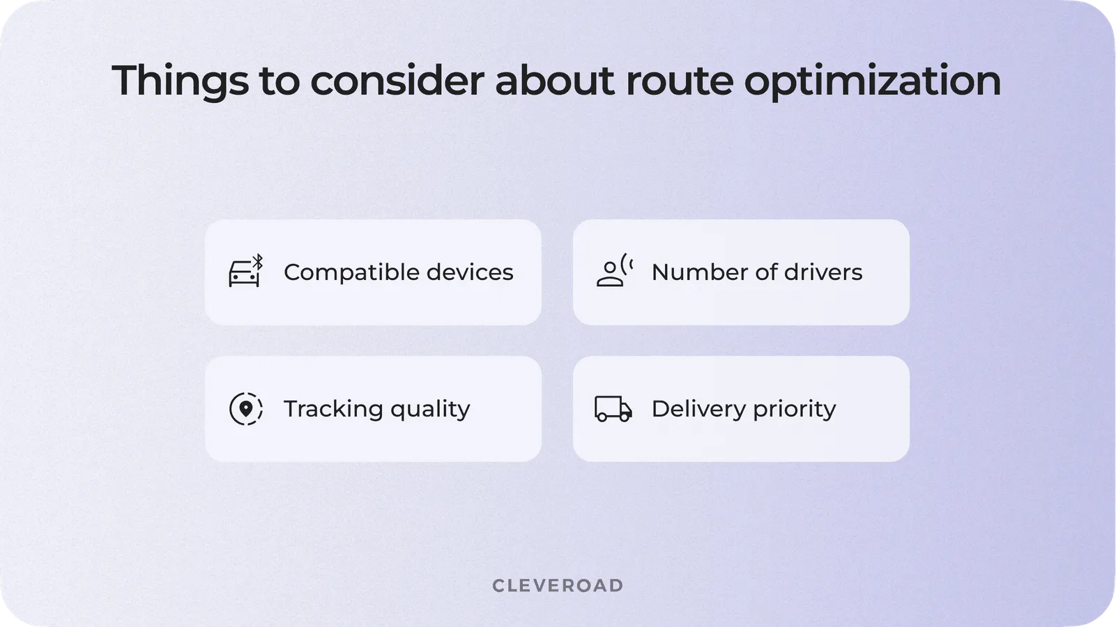 Route Optimization App: Usage and Implementation Experience