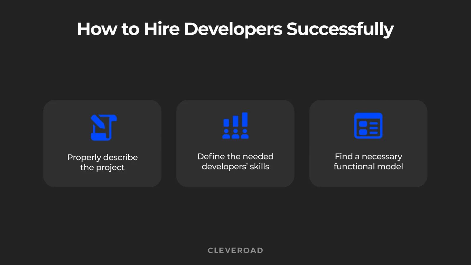 How to Hire Web Developers for Your Project and Succeed