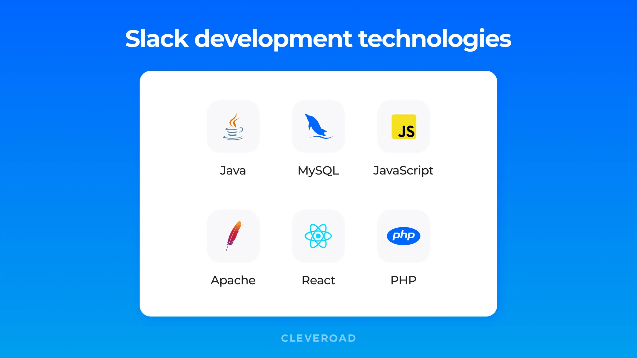 Technology Stack for Web Development of Your Project