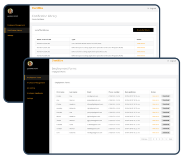 Employment Application System Digitizing the Job Placement