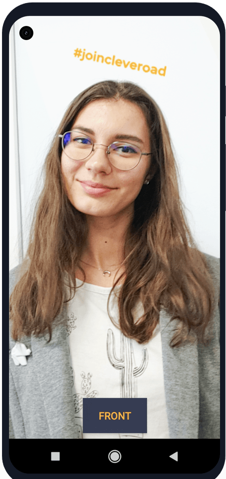 Cleveroad’s use case: a face detection Android app for AR enthusiasts