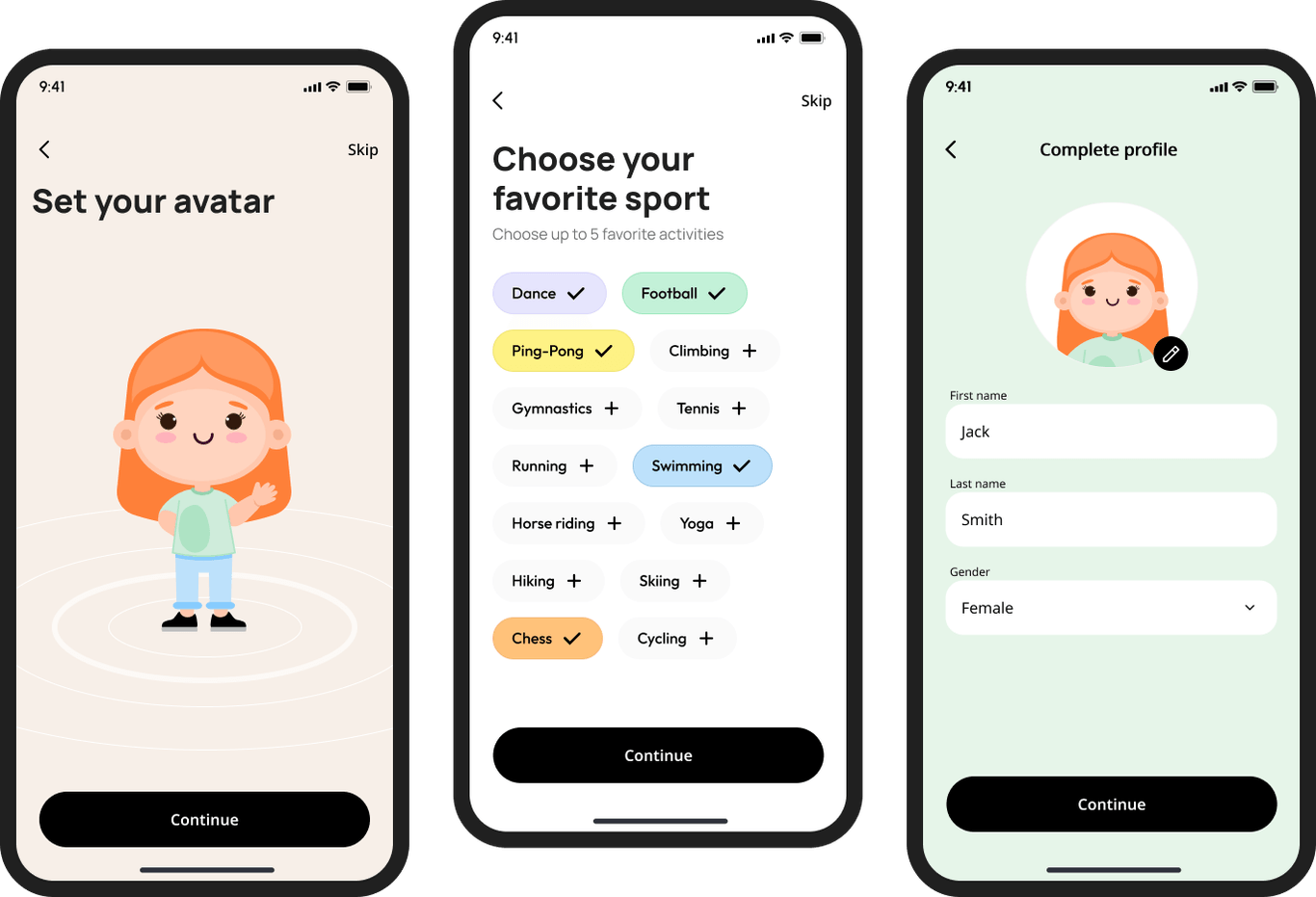 Health Habit Tracking App for Children with Gamification